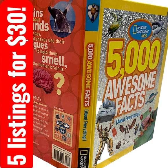 National Geographic | Other | National Geographic Kids 500 Awesome ...